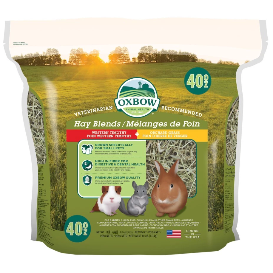 Oxbow Animal Health™ Hay Blends Western Timothy & Orchard Grass ...